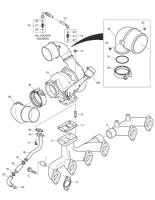 China K9002634 TURBO CHARGER Doosan parts for sale