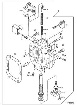 China 0645409 Gasket Deere parts 550LC for sale