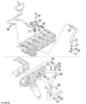 China 0956902260 Gasket Deere parts 135G, 135D for sale