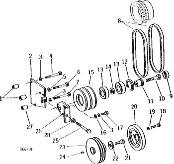China D398R Snap Ring Deere parts 750, 755, 644B, 646, 740, 762, 860, 644A for sale