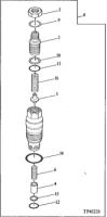 China 0215711 Snap Ring Deere parts 70, 490, 190 for sale