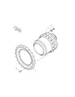 China 2108-1019C SPROCKET Doosan parts for sale