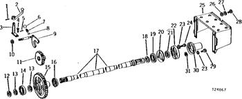 China M1309T Spring Deere parts 450, 644B, 450B, 646, 544, 450C, 544B, 444, 644A for sale