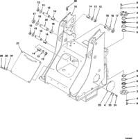 China F003344 Washer Deere parts 1270, 643, 643D, 1200, 643G, FB20 for sale