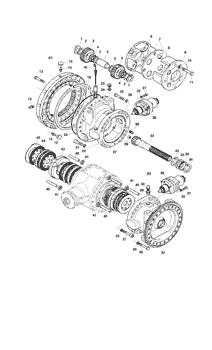 China F040427 Washer Deere parts 1470D, 1470E, 1710B, 1710, 1710D, 1758, 1910E, 933D for sale