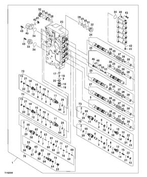 China 0159214 Spring Deere parts 600C, 800C, 450DLC, 450CLC, 650DLC, 850DLC, 670GLC, 870GLC for sale