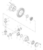 China 0051345088 Washer Deere parts 1850 for sale