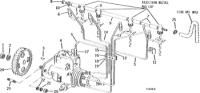 China AR65869 Fuel Line Deere parts 440C, 550, 555, 540B for sale