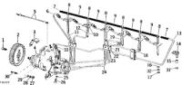 China AR68964 Fuel Line Deere parts 570, 544, 710B, 444, 303, 444C, 540 for sale