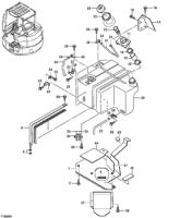 China 4475220 Fuel Tank Deere parts 50C, 50ZTS for sale