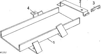 China 03H1836 Bolt Deere parts 675, 440 for sale