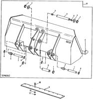 China 09H1757 Bolt Deere parts 310J, 310K, 310SJ, 444C, 310SK, 444D, 315C, 710B, 210LE, 315CH, 710D, 210C, 300D, 670C, 770C, 544B, 544C, 410C, 410D, 410E, 310C, 410J, AF66, 310E, 410K for sale