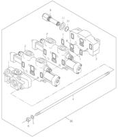 China 0050048888 Bolt Deere parts 2254 for sale