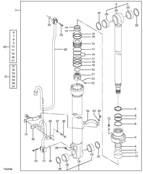 China 0254312 Cap Screw Deere parts 160C for sale