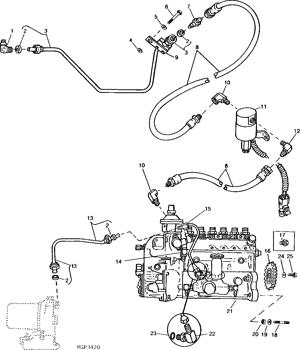 China AR101137 Oil Line for sale