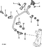 China AR40940 Oil Line Deere parts 500A, 500C, 500B for sale