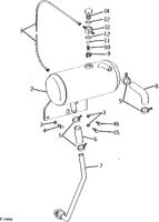 China AT20959 Oil Line Deere parts 302, 400, 401D, 401, 401B, 2640, 301A for sale