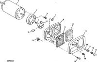 China 21H1195 Screw Deere parts 100, 450, 844, 310, 646, 860B, 544, 310A, 200LC, 670A, 410, 860, 644A for sale