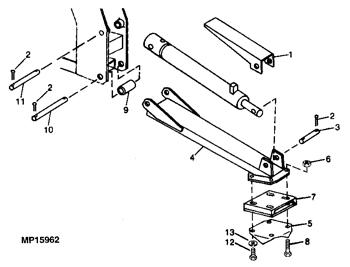China 19H1820 Cap Screw Deere parts 844, 400, 690C, 92, 690CR, ATTACHMENT, 93, 480, 480C, 482C, 640, 210C, 300, 750, 300D, 750B, 9500, 415B, 850B, 410, 440C, 302A, 890, 310, 890A, 310A, 310C, 990, 740A, 24, 24A, 301, 301A, 302, 401, 350... for sale