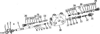 China AT74666 Seal Kit Deere parts 570, 670A, 670 for sale