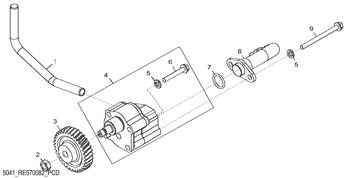 China R115280 Oil Tube Deere parts CD30290DF, 2755, 240, 2955, 2.9, 2355, 260, 3029, 2750, 8875 for sale