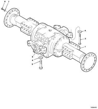 China 19H2825 Cap Screw Deere parts 670D, 690B, 990, 644G, 500C, 350B, 2355, 510, 350D, 1200, 2755, 9630, 9630T, 350C, 770, 760A, 670, 770A, 710D, 2254, 500, 9530, 570, 710B, 750C, 890, 770D, 9120, 9530T, 9230, 9330, 890A, 544G, 9430, 8... for sale