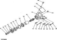 China 0266638 Seal Deere parts 595D, 495D, 595 for sale