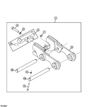 China 19H2969 Cap Screw Deere parts 690B, 690C, 303, 6410, 6415, 110, 640, 2254, 640D, 750, 300D, 750B, 750C, 750C-II, 415B, 550, 521, 522, 646, 740A, 646C, 301A, 17ZTS, 302, 350C, 27C, 401B, 27ZTS, 35C, 555, 555A, 35ZTS, 555B, 655B, 65... for sale