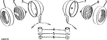 China E41563 Bushing Deere parts 500A, 2755, 14, 540B, 540D, 500, 2955, 743, 2355, 24, 125, 700A, 24A, 570, 760A, 760, 440C, 743A, 2750, 440D, 600 for sale