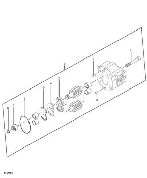 China 0230142 Screw Deere parts 75C, 80C for sale