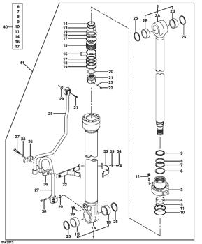 China 0224115 Cap Screw Deere parts 120D, 135C, 120C, 200DLC for sale
