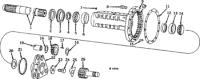 China JD8167 Bearing Cone Deere parts 500A, 644J, 500B, 644H, 500C, 440, 510, RE160302, 540, RE160299, 500, 624H, ROLLIGIN for sale