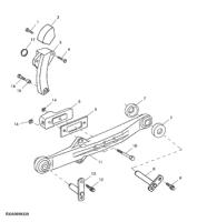 China 19H2328 Cap Screw Deere parts 9330, 9630, 9430T, 9630T, 540D, 9530, 9430, 690CR, 9120, 9530T, 401D, 3700, 743A, 640D, 9230, 693C for sale