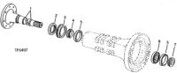 China AT124397 Seal Deere parts 302A, 302, 400, 401D, 544, 300B, 401B, 544B, 210C, 480, 301A, 644A, 8875 for sale