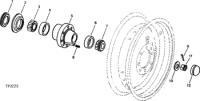 China JD8251 Bearing Cup Deere parts 500A, 315C, 500B, 400, 500C, 210LE, 2355, 24, 690D, 510B, 455D, 2640, 301, 400G, 2750, 301A, 480, 450, 2755, 302, 610B, 480A, 450B, 401, 690ELC, 450C, 2955, 710B, 480C, 450D, 315CH, 401B, 455E, 450E, ... for sale