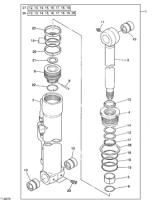 China 0225607 Bushing Deere parts 70, 70D for sale