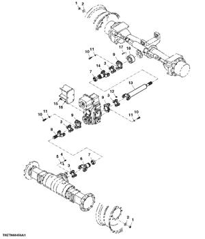 China 0270005223 Cap Deere parts 1850 for sale