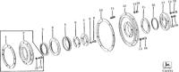 China AT14835 Seal Deere parts 350B, 340D, 350D, 400G, 450, 450B, 350C, 450C, 440, 455D, 450D, 550B, 455E, 450E, 640, 440C, 640D, 555, 440D, 555A, 550A, 555B, 740, 540, 550, 540B, 540D, 350 for sale