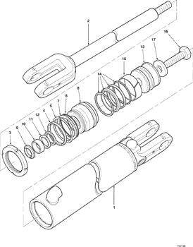 China F432351 SEAL KIT - K2 Deere parts 660C, 560, 460C, 560C, 460, 360, 360C, 660 for sale
