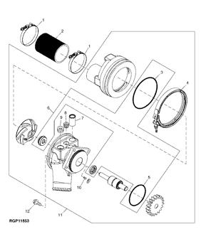 China R56757 O-Ring Deere parts 9510R, 2955, 9510RT, 400, 9530, MISCELLANEOUS, 9530T, 9560R, 9560RT, 9630, 9630T, 844J, 640, 640D, 300B, 844K, 415B, 410, 500, 302A, 310, 310A, 344K, 646, 740A, 646C, 401, 344J, 401D, 401C, 410B, 570B... for sale