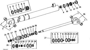 China L1937C Seal Deere parts 6300, 3100, 400, 6305, 350B, 6310, 350D, 301A, 480, 302, 350C, 450C, 743, 770, 401B, 770A, 450G, 770B, 555, 570, 401D, 401C, 743A, 670, 550, 570B, 670A, 3900, 300, 670B, 350 for sale