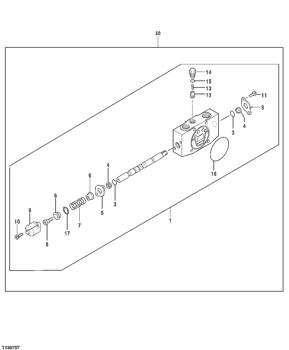 China 0219011 Seal Deere parts 70, 190, 70D, 80, 17ZTS for sale