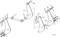 China J18794 Pin Fastener Deere parts 350C, 350B, 350D for sale