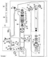 China 0237108 Bushing Deere parts 200LC, 2054, 2154D for sale