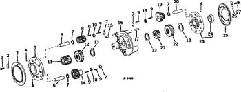 China R33089 Bushing Deere parts 500A, 570, 410C, 610B, 500B, 540B, 500C, 440, 710B, 570B, 510, 762B, 762A, 500, 540, 600 for sale