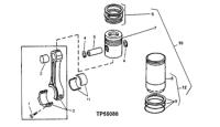 China R55647 Bushing Deere parts 290D, 2955, 350B, 2355, 350D, 190, 455D, 444, 400G, 444C, 301A, CD30290DF, 70, 302, 480A, 450B, 70D, 350C, 450C, 315C, 710B, 480C, 450D, 482C, 210C, 300B, 570, 300D, 401D, 544, 415B, 401C, 410, 540, 3... for sale