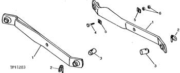 China R66432 Bushing Deere parts 302A, 2755, 302, 2955, 400, 401D, 401, 2355, 301A, 401B, 2640, 401C, 300, 301, 600, 2750, 300B, 500 for sale
