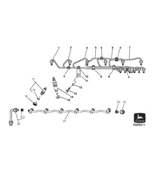 China R58186 Clamp Deere parts 750, 844, 690B, 990, 646, 660D, 690C, 670A, 992D, 330LC, 740A, 690CR, 644D, 646C, 544C, 992ELC, 1400, 644B, 644H, 540E, 644C, 2955, 743, 770, 770A, 762, 790D, 640, 450LC, 693B, 640D, 750C, 693C, 644E,... for sale
