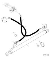 China 0350014978 Clamp Deere parts 1412E for sale