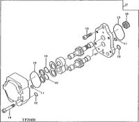China 0215610 O-Ring Deere parts 595D, 290D, 490, 590D, 495D for sale
